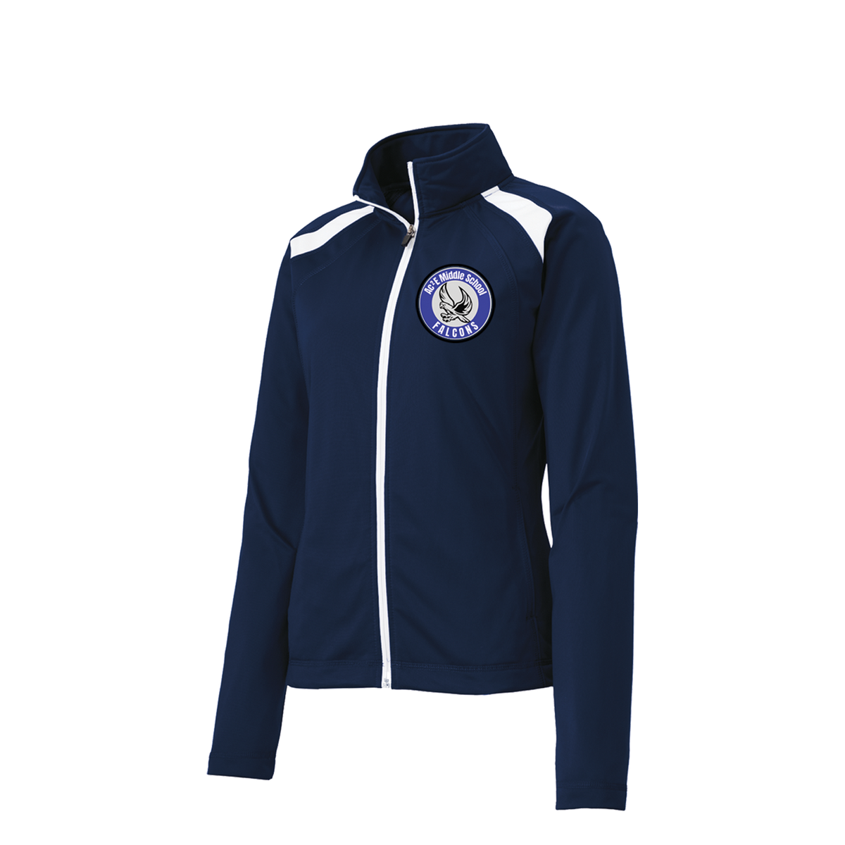 Ac2e Middle School-Ladies Full Zip Jacket – Sign Works
