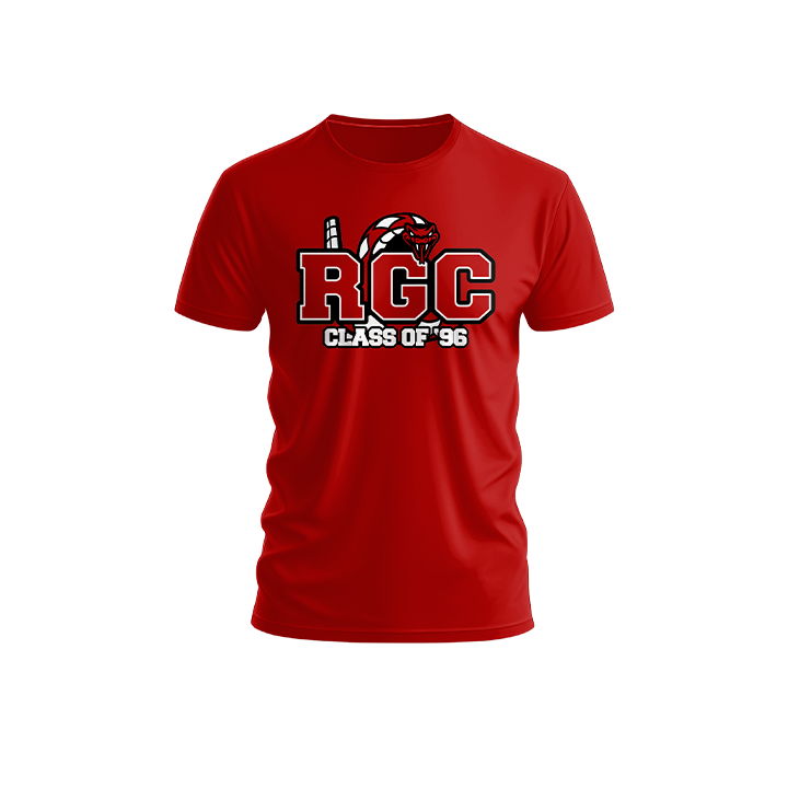 RGC-Class of 96-Red T-Shirt-DriFit – Sign Works